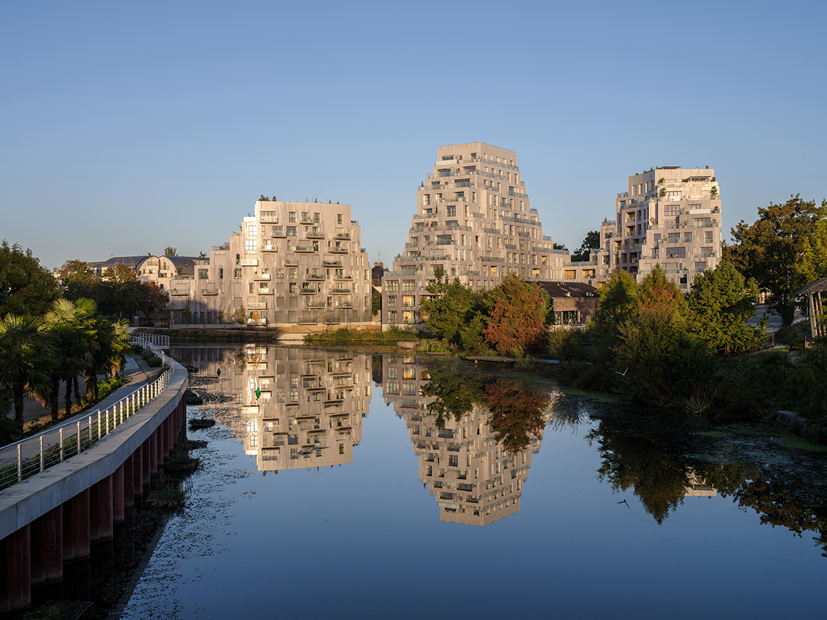 New residential complex by MVRDV is derived from geological formations ...
