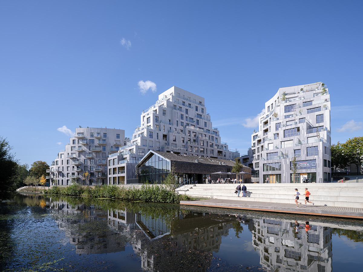 New residential complex by MVRDV is derived from geological formations ...