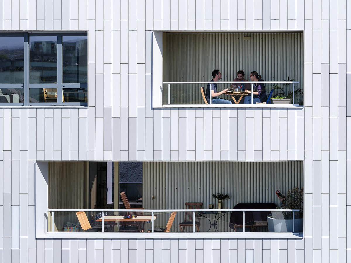 New residential complex by MVRDV is derived from geological formations ...