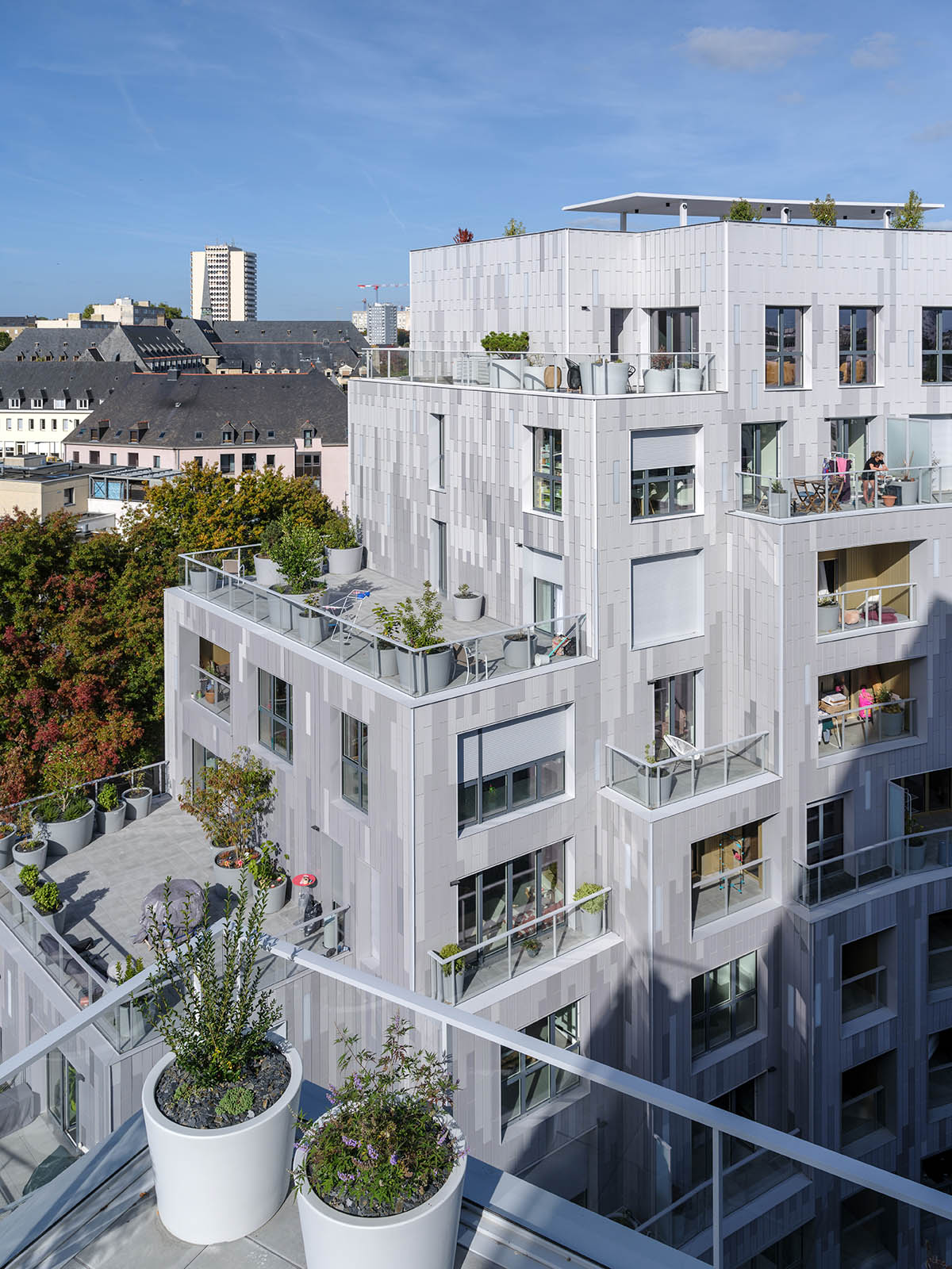 New residential complex by MVRDV is derived from geological formations ...