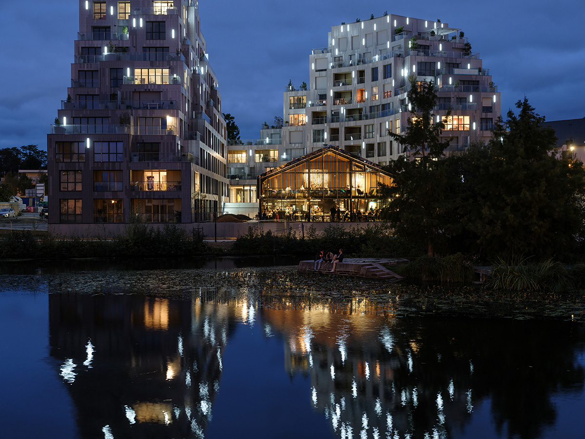 New residential complex by MVRDV is derived from geological formations ...