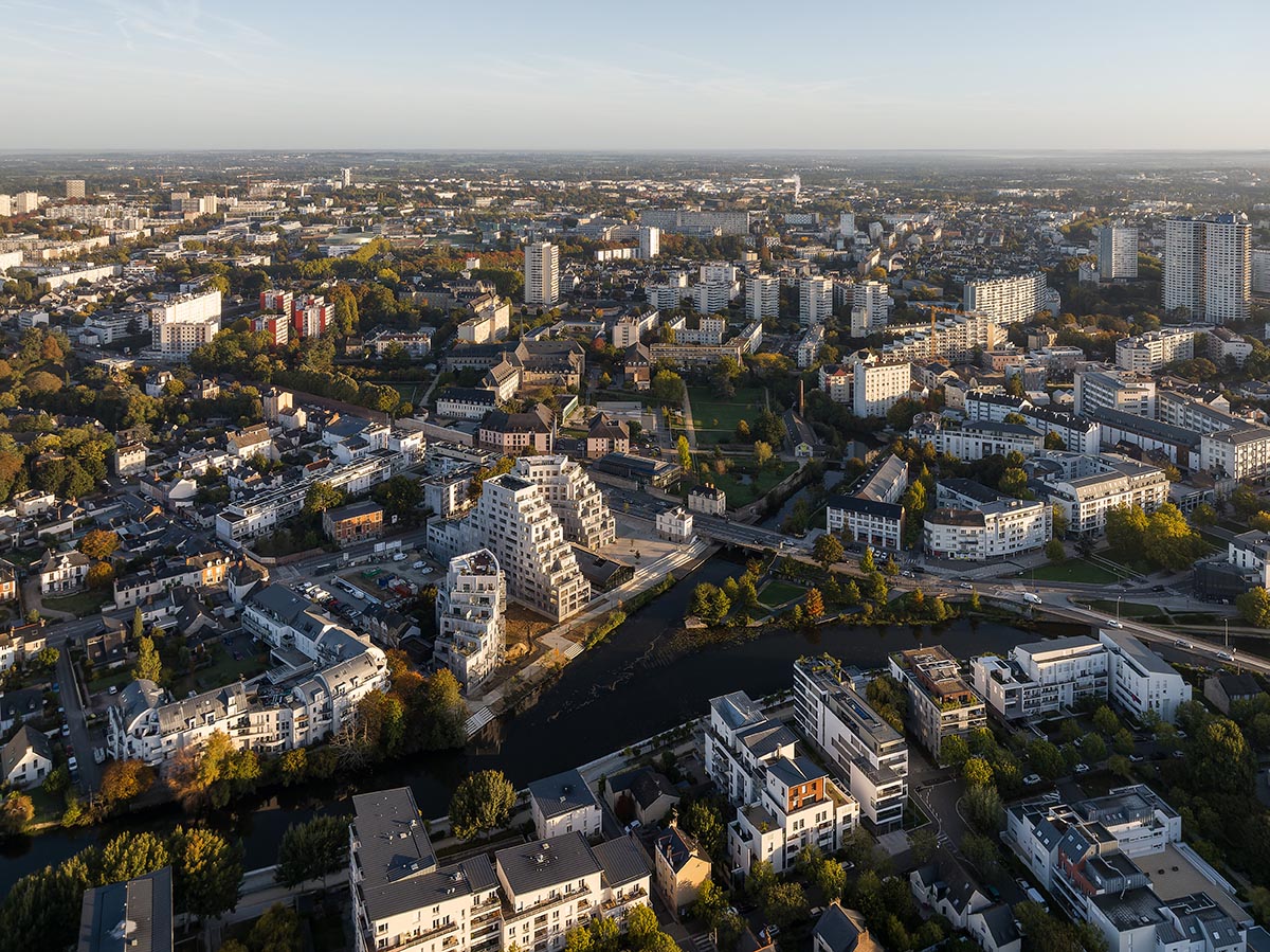 New residential complex by MVRDV is derived from geological formations ...