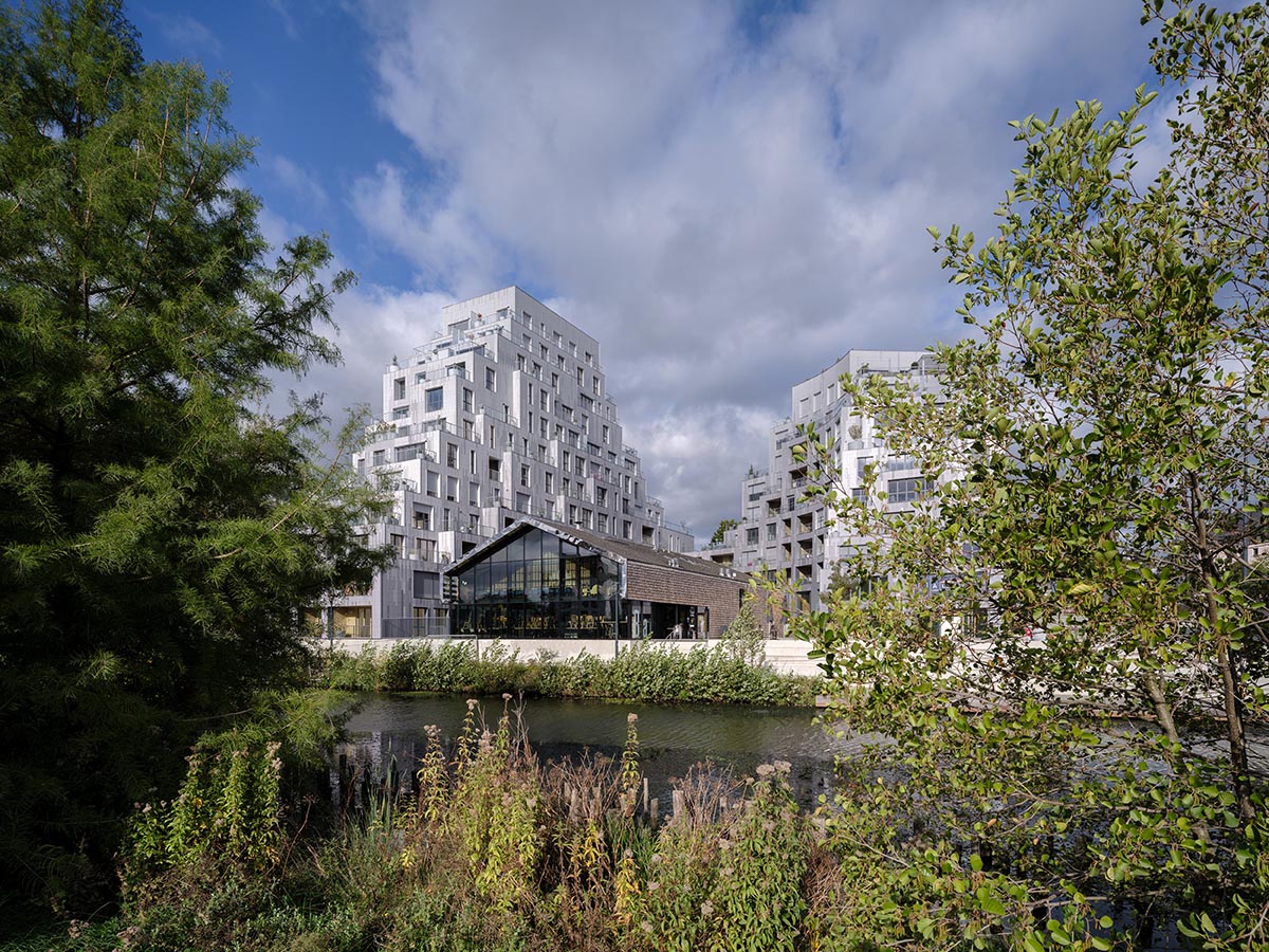 New residential complex by MVRDV is derived from geological formations ...