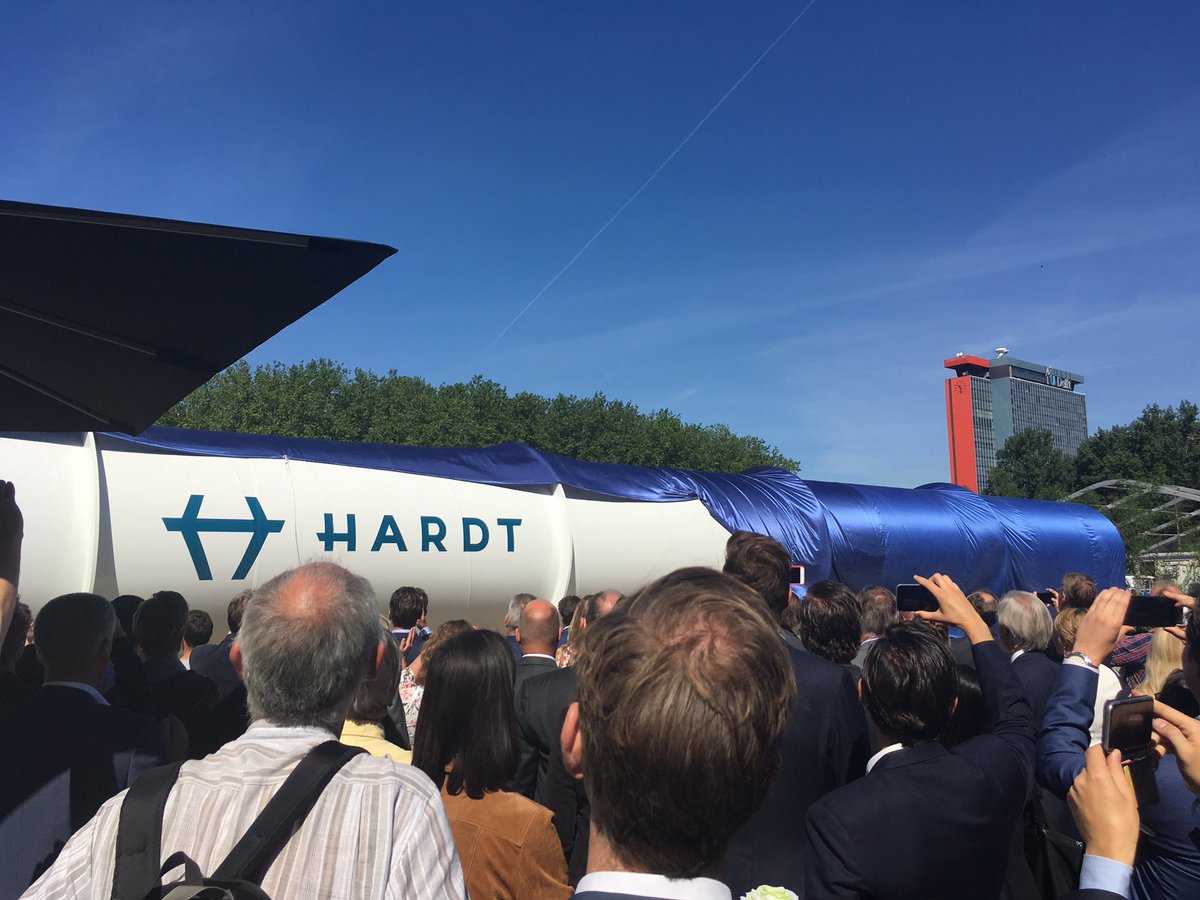 Europe’s first hyperloop test facility unveiled by Hardt on the TU ...