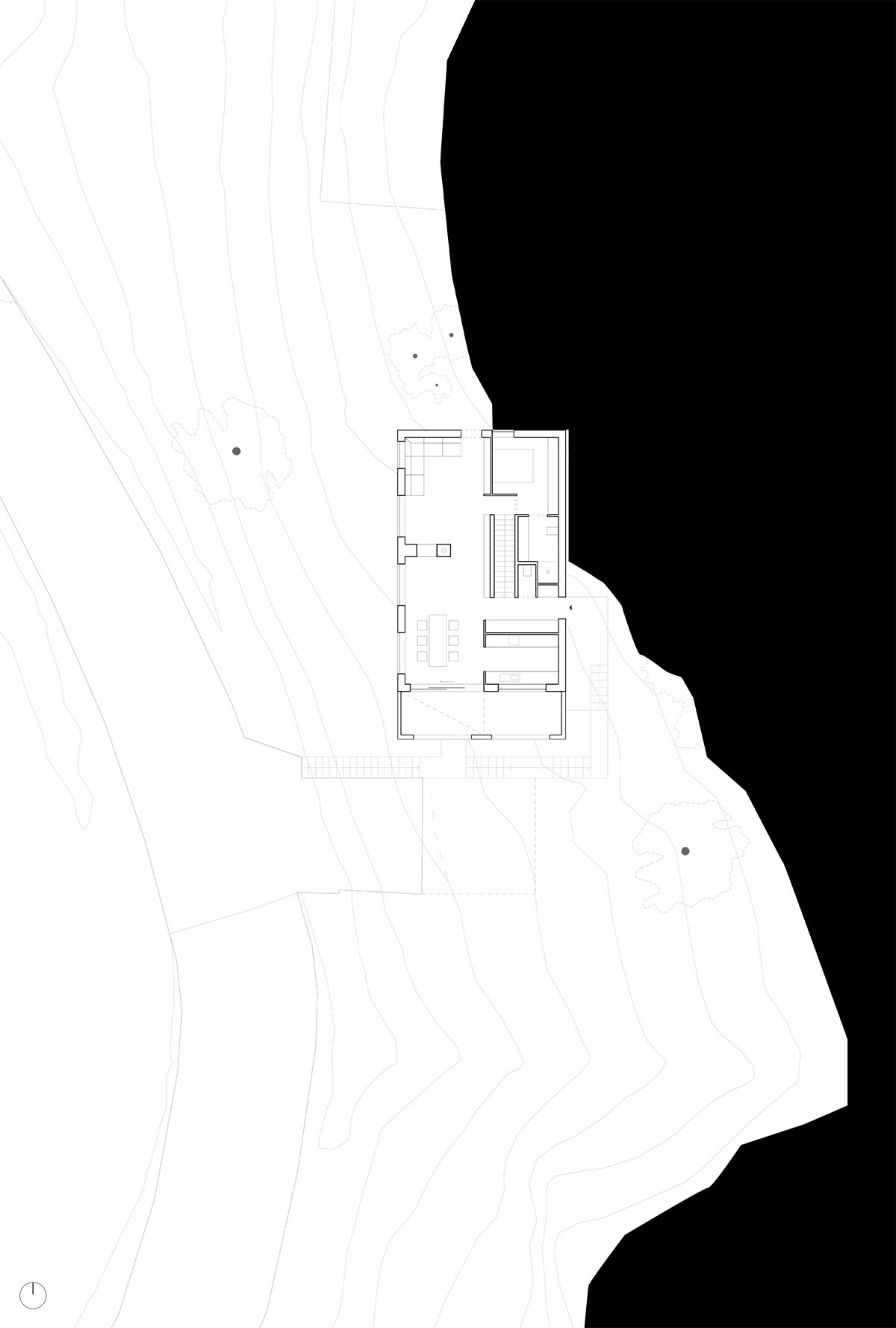 Sanden+Hodnekvam Architects built family house wrapped by red pigmented ...