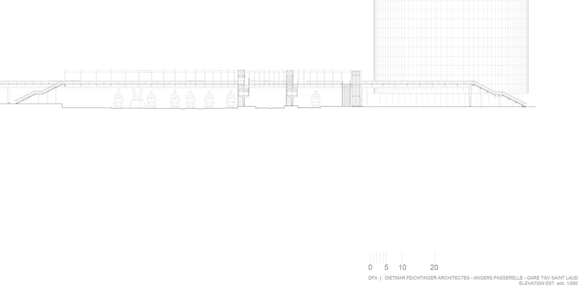 Dietmar Feichtinger Architectes designs curvy bridge made of laminated ...