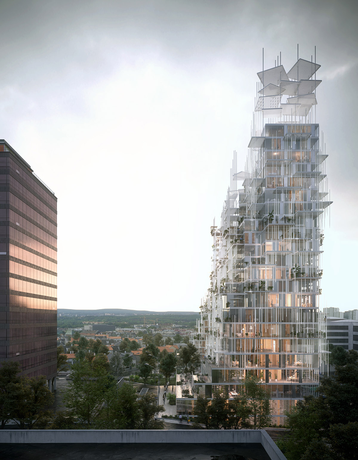Sou Fujimoto, Nicolas Laisné, Dimitri Roussel to build vertical village ...
