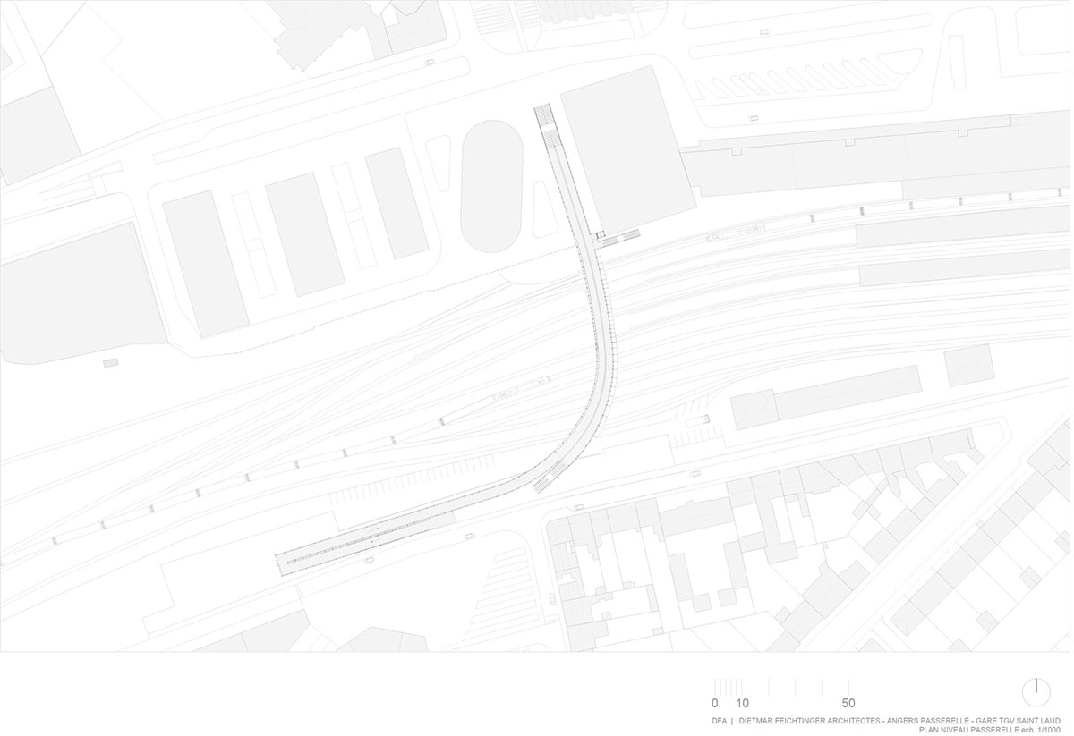 Dietmar Feichtinger Architectes designs curvy bridge made of laminated ...