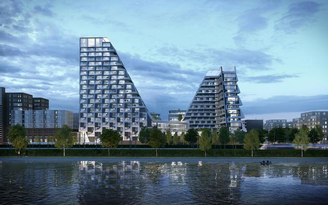 Peter Pichler Architecture wins competition to design looping towers in ...