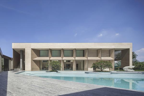 Matrix Design completes multi-purpose club featuring 3D gridded façade ...