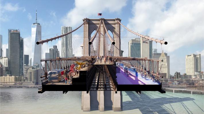 BIG, Arup, Grimshaw among finalists in Reimagining Brooklyn Bridge ...