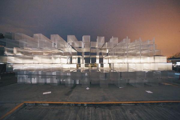 Open stage installation in Hong Kong designed by Hour25