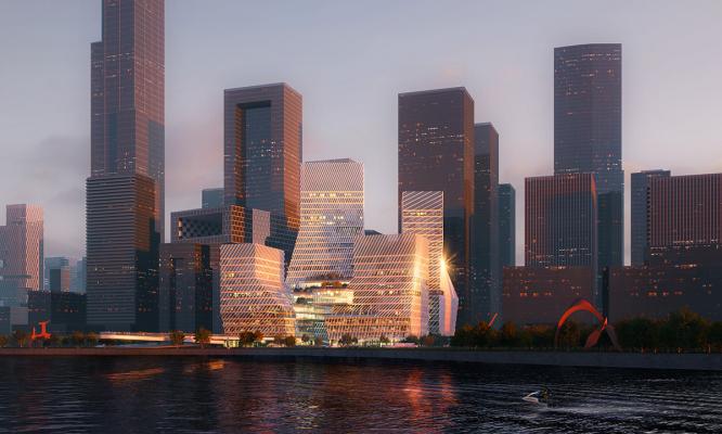 HYP-ARCH releases its design proposal for Shenzhen Bay Headquarter in China