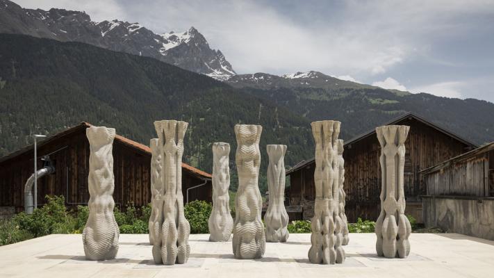 ETH Zurich and NCCR DFAB's monolithic columns present new tectonics of ...
