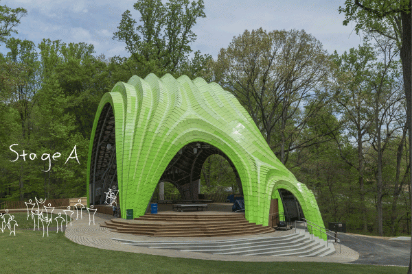 THEVERYMANY reinvents theatre typology with new Chrysalis Amphitheater ...