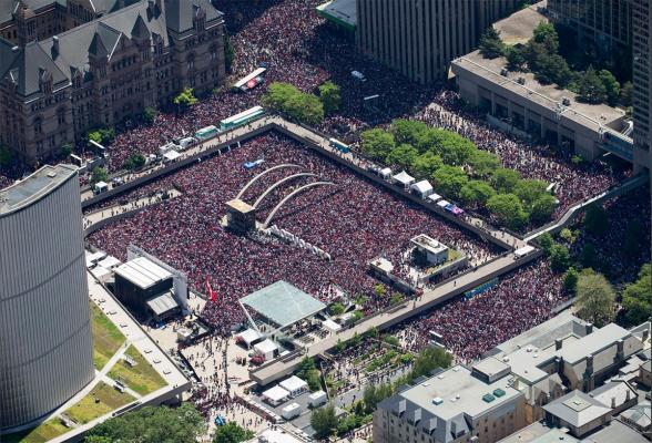Toronto turned "Sports City" overnight: How the people of this city ...
