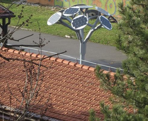 Solar Tree Project Initiative promotes renewable energy in Bascarsija