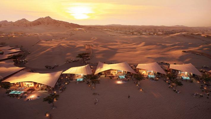 Foster + Partners designs Southern Dunes hotel on Saudi Arabian desert