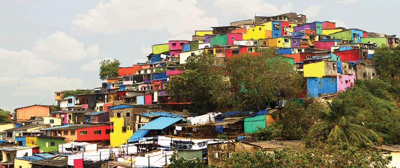 Positive Urbanism in Mumbai As "Chal Rang De" Paints Asalpha Village