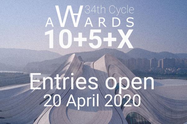 WA Awards 34th Cycle is now open and accepting entries until April 20