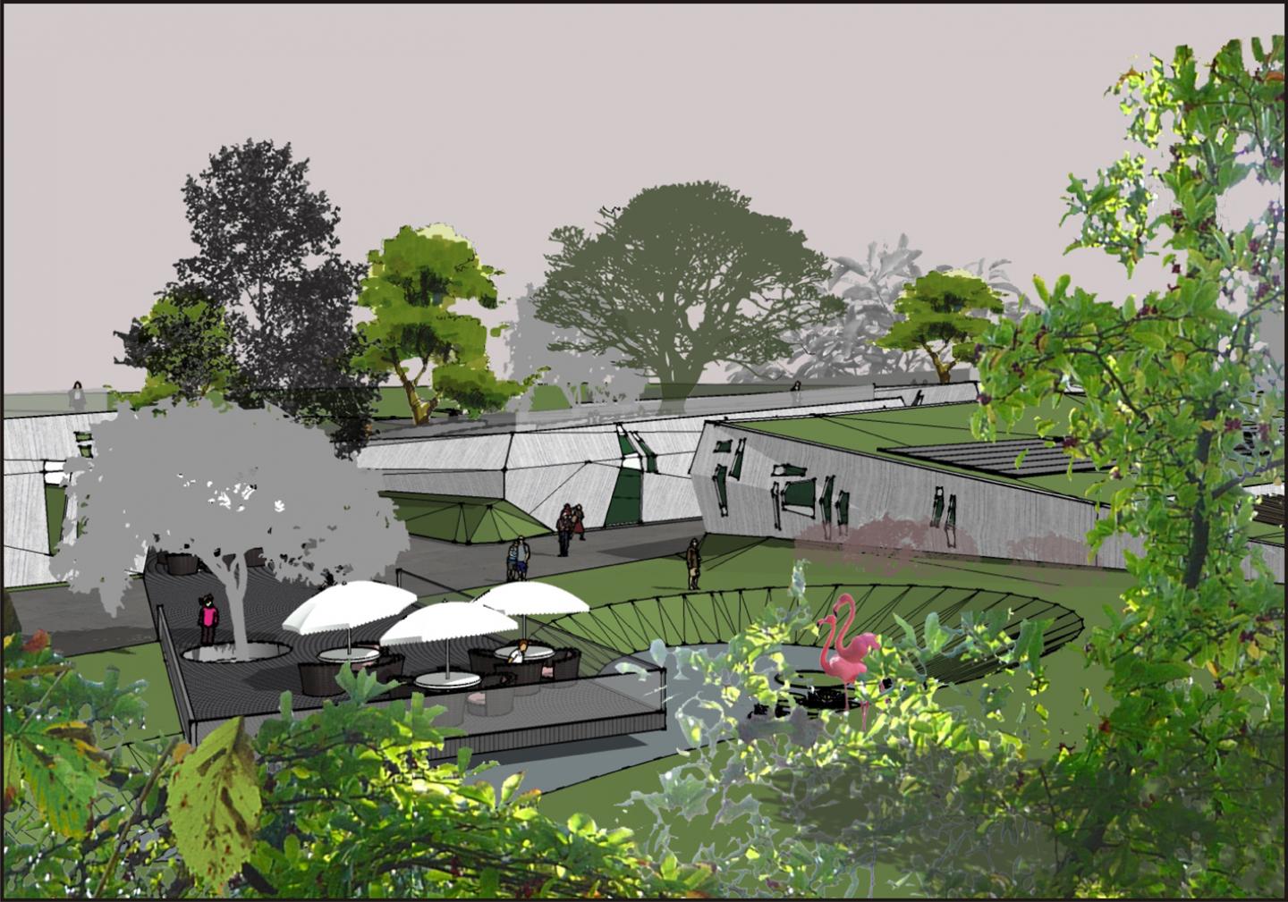 EXHIBITION AND EDUCATIONAL CENTRE IN THE BOTANICAL GARDEN IN LODZ