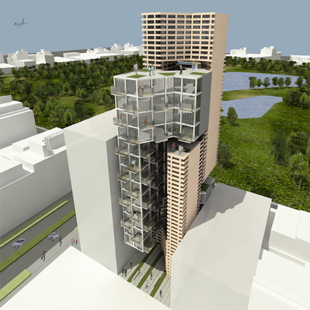 Golf tower apartment building competition