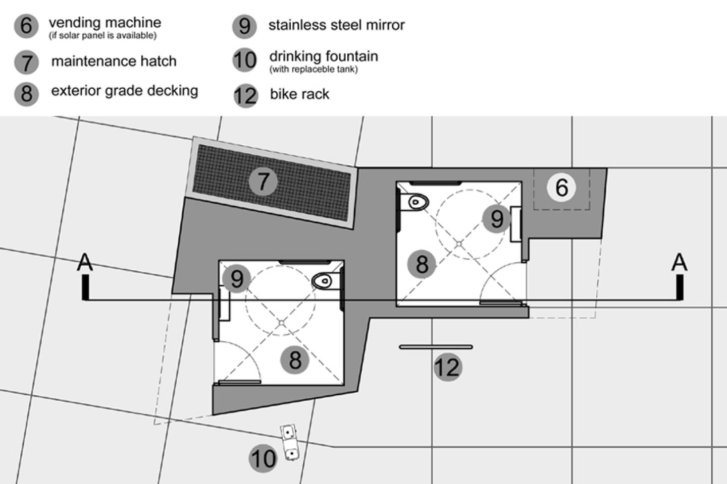 Los Angeles County Toilet Building Prototype