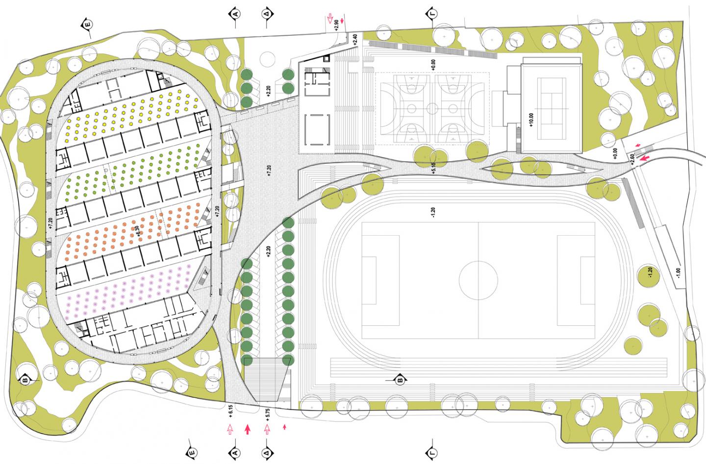 DASOUPOLIS LYCEUM SCHOOL (architectural competition entry)