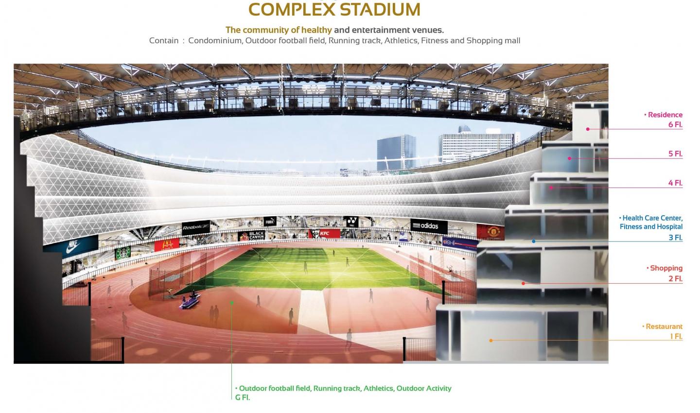 complex stadium