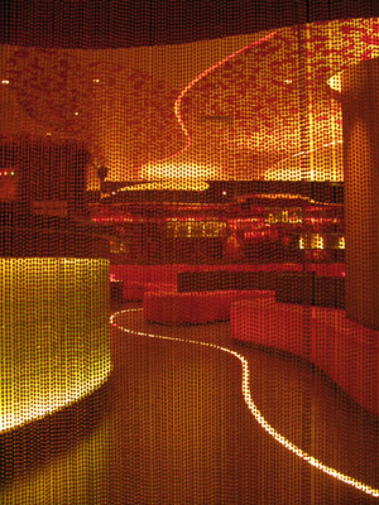 Interior of The RED LOUNGE