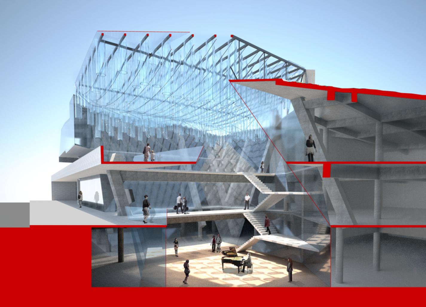 Warner Parking Structure and Retail