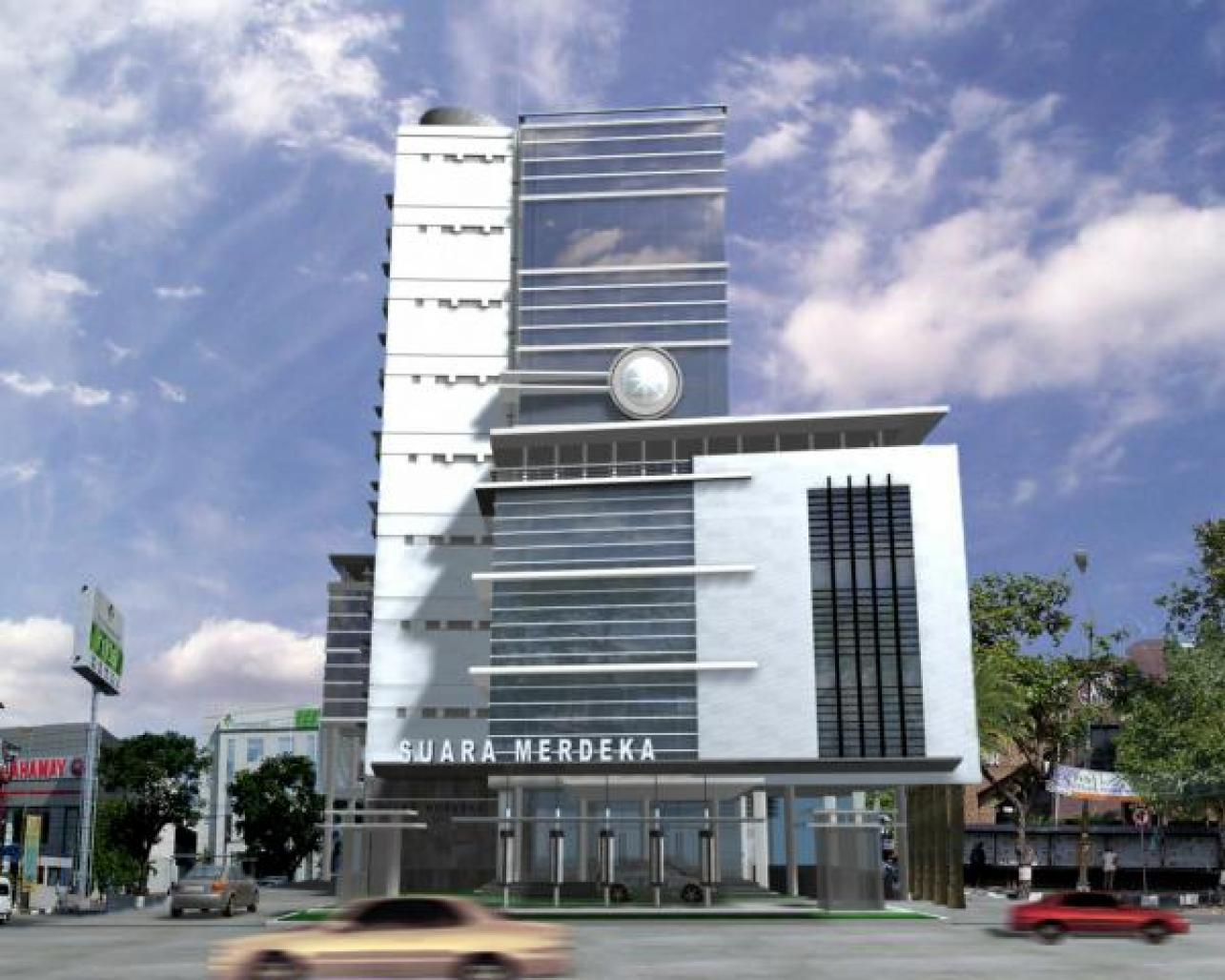 "the eye" suara merdeka headquarter