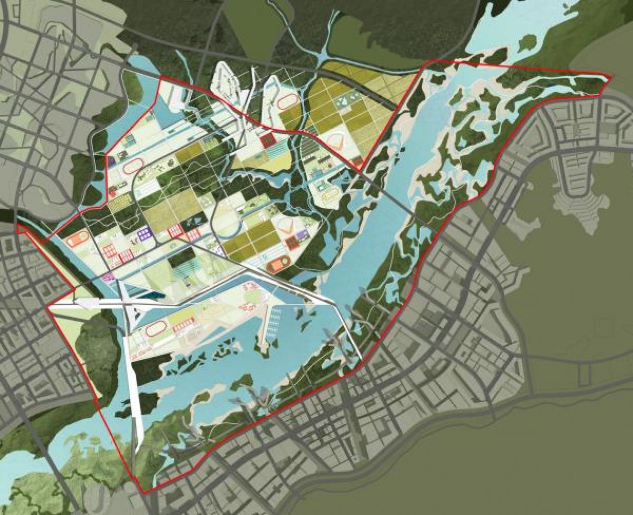 Multi-Functional Administrative City Open Space Competition