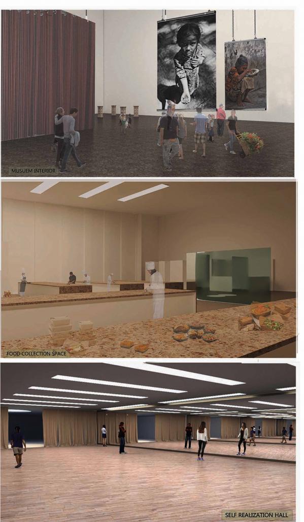 Re-Thinking For Hunger Through Architecture - An Awareness Centre