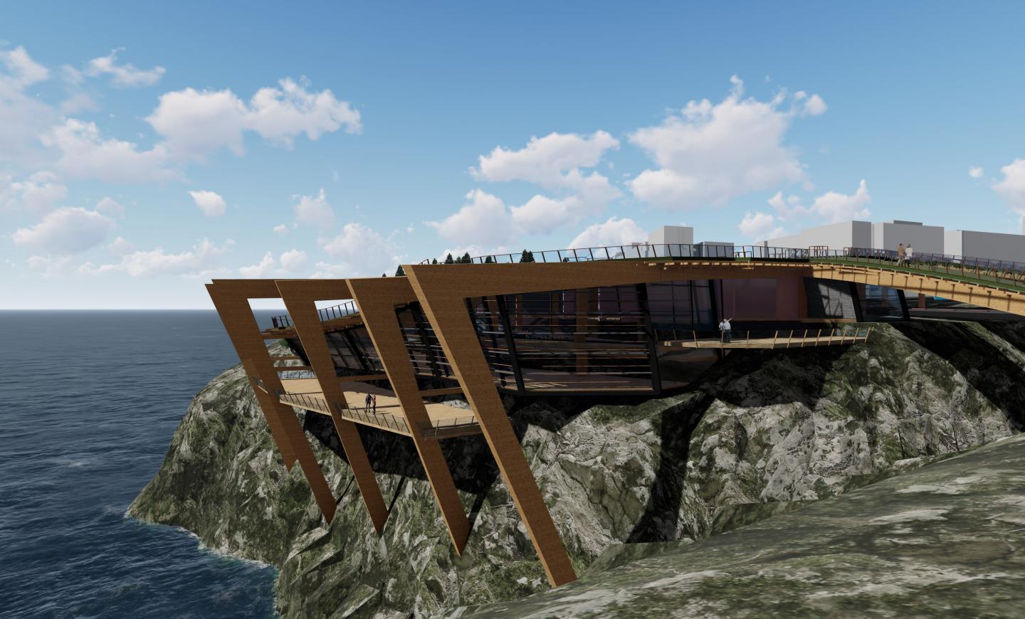 Cliff Library of Antalya