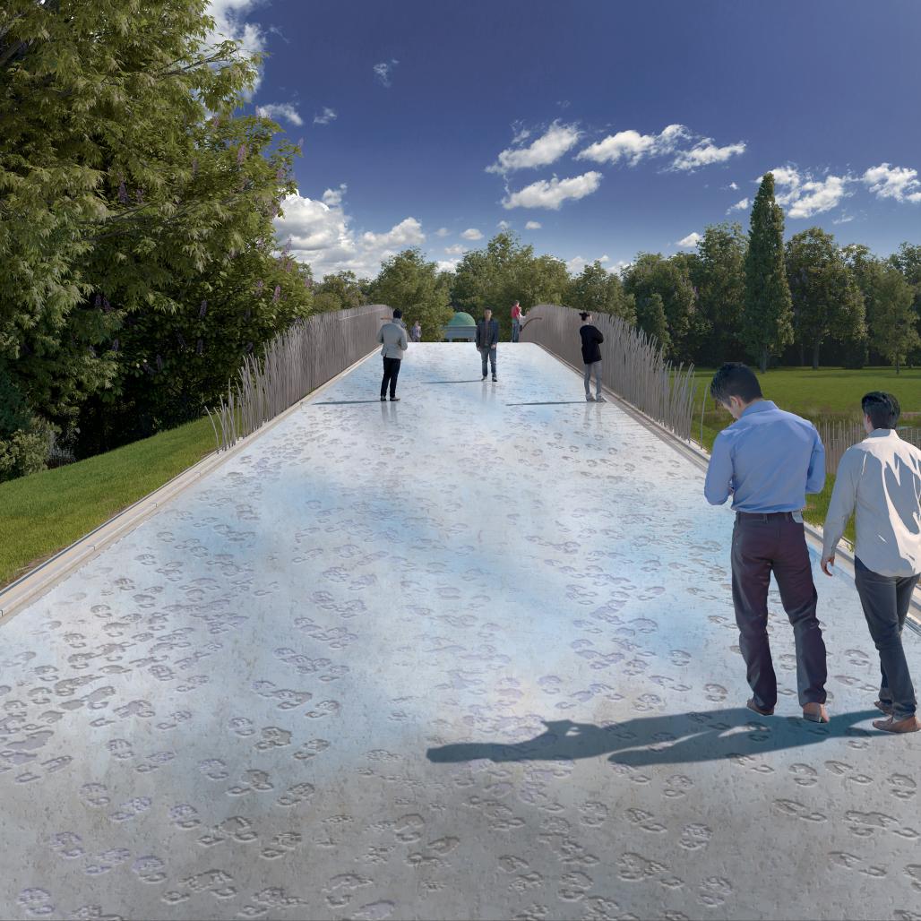 Commemorative Bridge, Irish National War Memorial Gardens