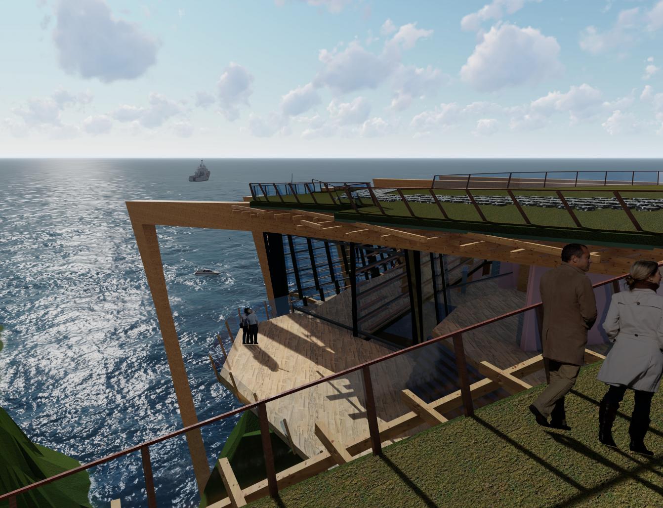 Cliff Library of Antalya