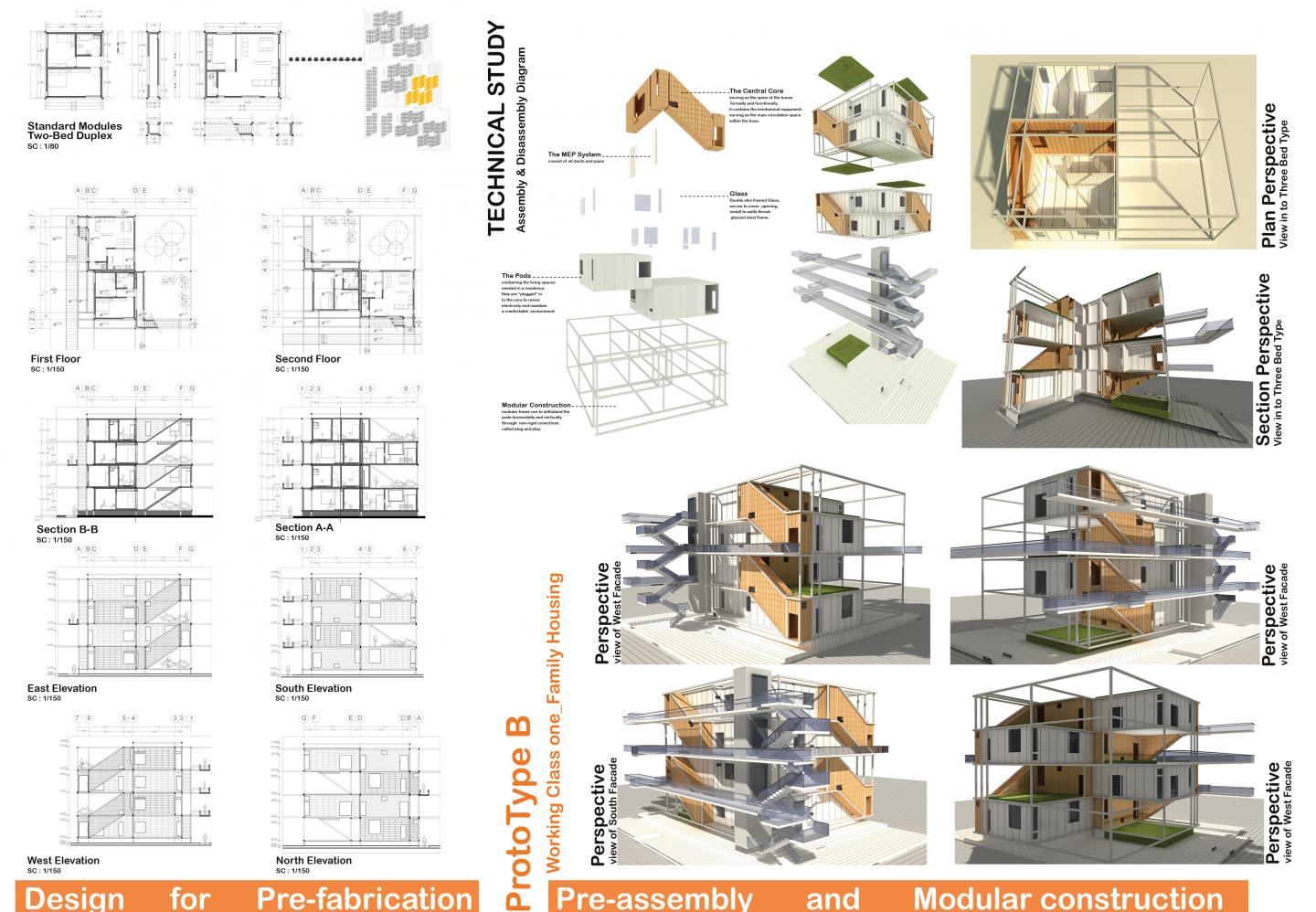 Design for Deconstruction Housing for Working-Class