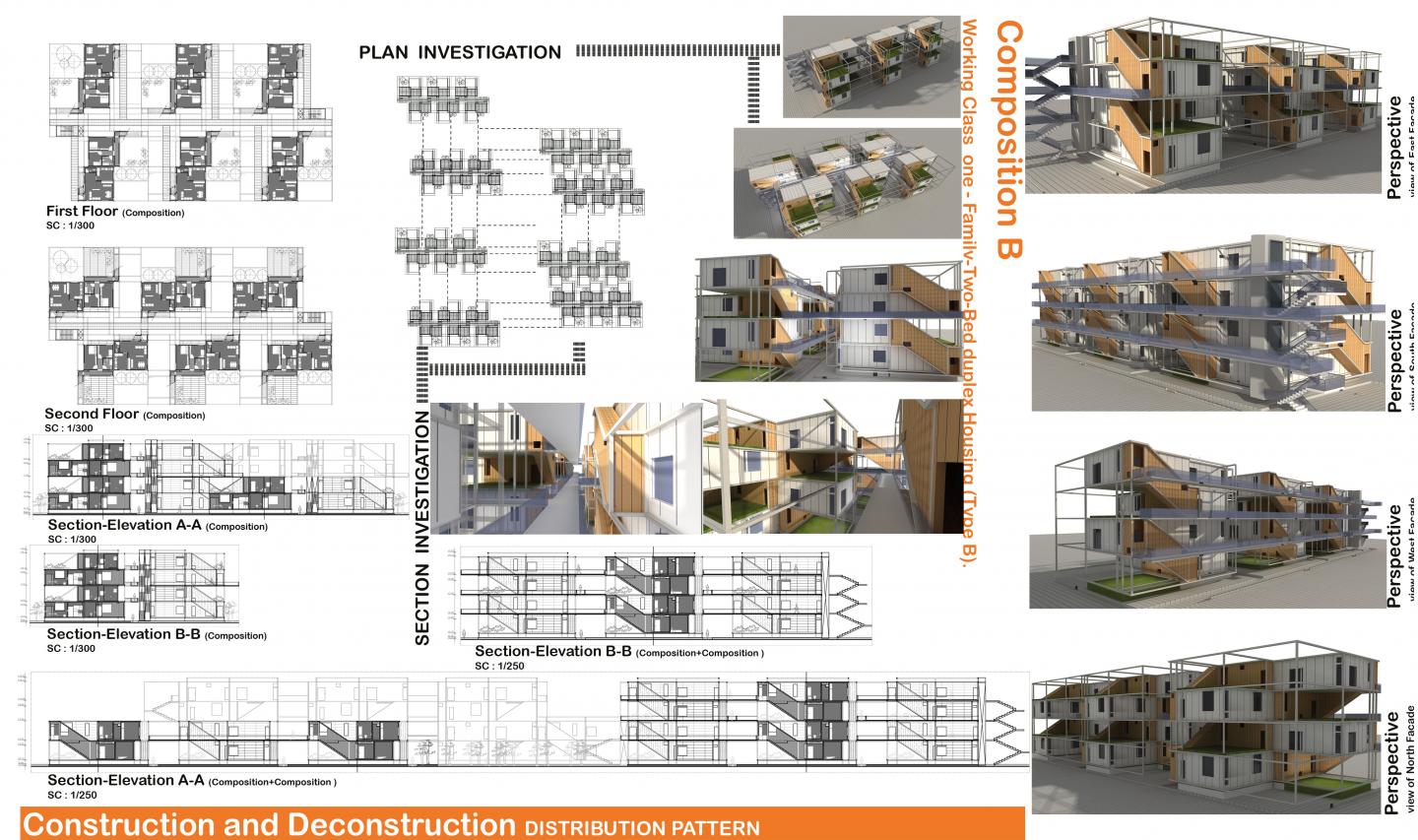 Design for Deconstruction Housing for Working-Class