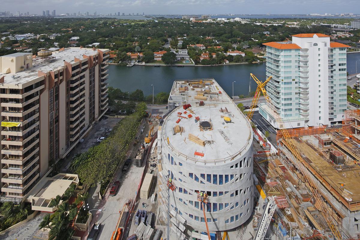 OMA’s new building for Faena District in Miami Beach nears completion
