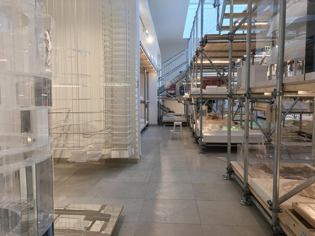 Danish Pavilion exhibits architectural prototypes showing the ...