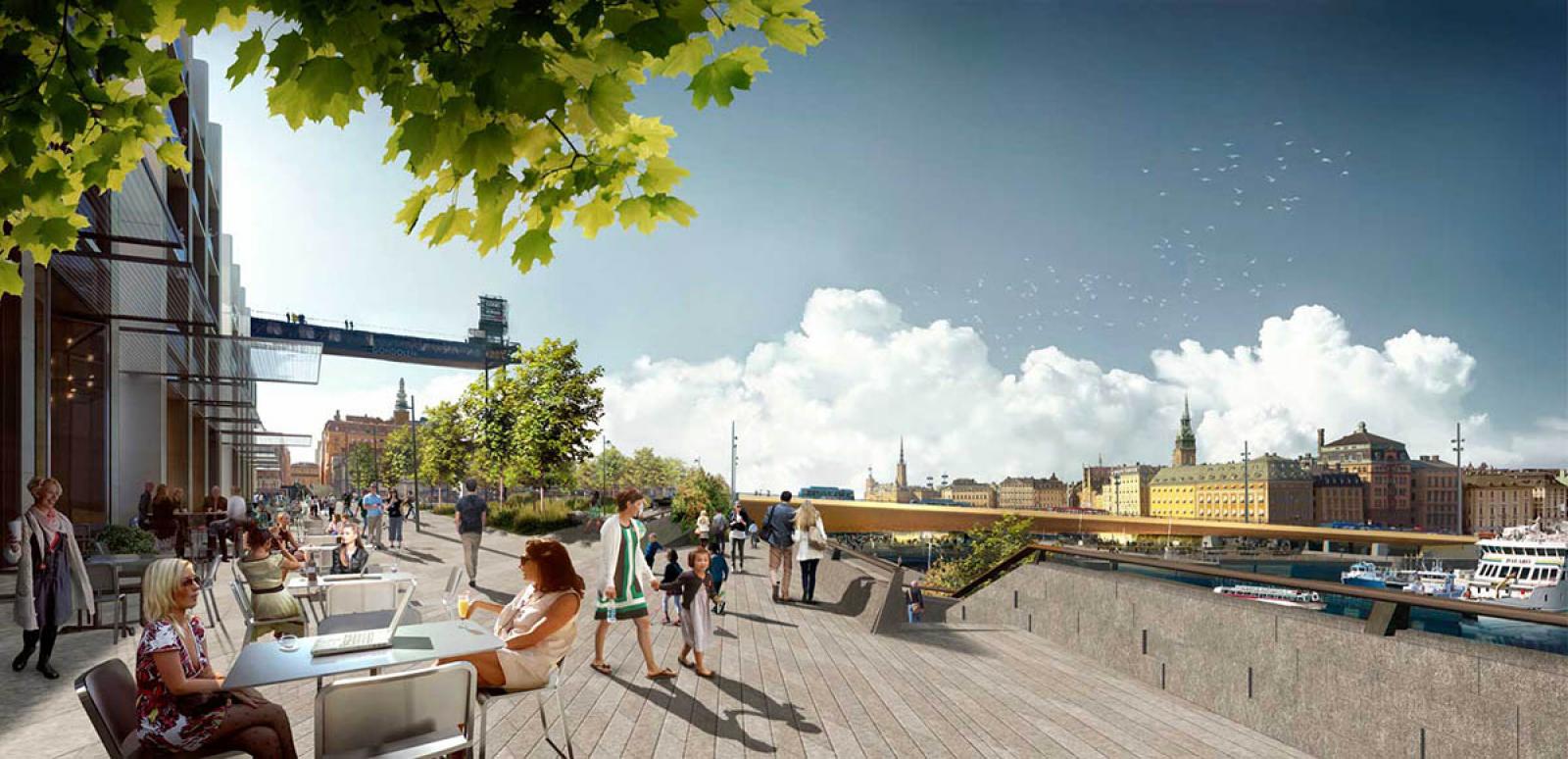 Foster+Partner’s New Slussen Masterplan construction begins in Stockholm