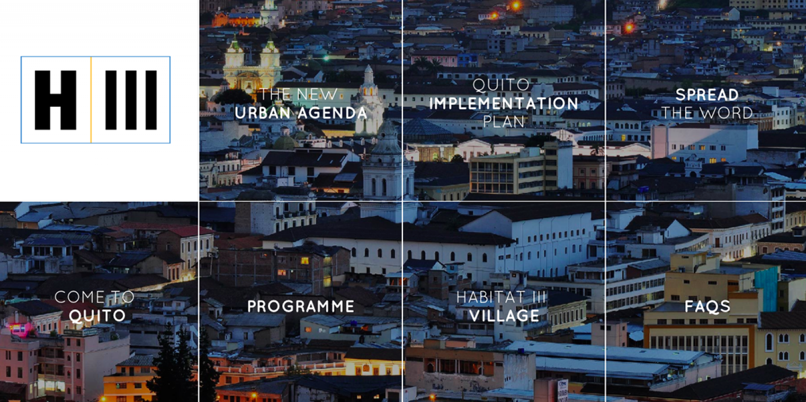 HABITAT III/7-20 October 2016 Quito, Ecuador