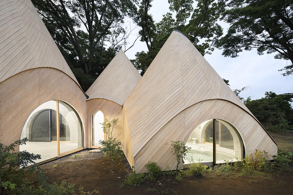 Issei Suma completes a series of wooden-tent structures for Japan’s ...