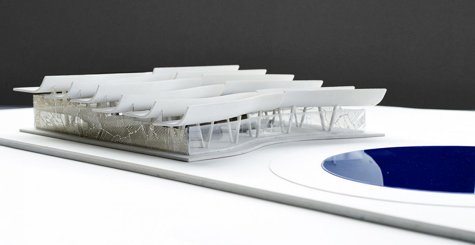 Steven Holl Architects’ rippled-roof library approved for Malawi, Africa